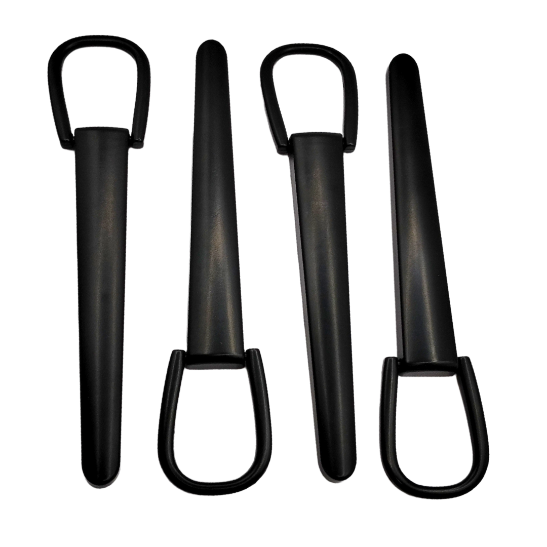 Long Strap Anchors - Matte Black - 4 per pack – Atelier Fiber Arts